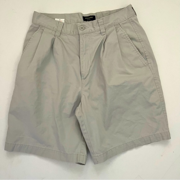 Dockers | Shorts | Vintage Dockers Khakis Pleated Highwaist Shorts Size ...